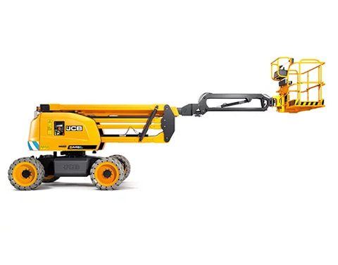 Nacelle articulée JCB A45E 100 % électrique, gamme E-TECH